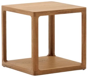 OnaDnes -20% Dubový odkládací stolek Kave Home Maymai 50 x 50 cm