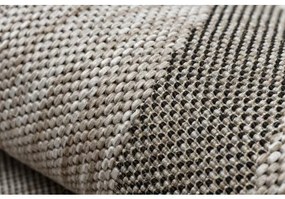 Dywany Luszczow Kusový koberec SISAL FLOORLUX 20078 stříbro / černý Rozměr koberce: 80 x 150 cm