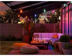 Nanoleaf NF084K02-20SLO - LED RGBWIC Stm. řetěz GIRLANDA 20xLED 15m Wi-Fi IP65