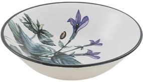 Sada 6 kameninových hlubokých talířů Herbal 18 cm