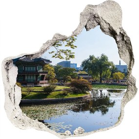 Wallmuralia Samolepící nálepka Jižní Korea 75x75 cm