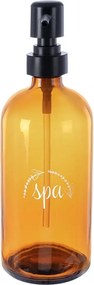 Orion Skleněný hnědý dávkovač na mýdlo SPA, 500ml
