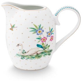 Pip Studio Jolie mlékovka 250ml, bílá (Porcelánová mlékovka)