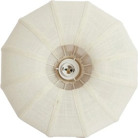 Krémové stropní svítidlo s textilním stínidlem ø 40 cm Zosia – Light &amp; Living
