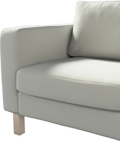 Potah na křeslo IKEA Karlstad, krátký barva zelená látka sametová