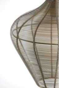 Kovové závěsné svítidlo v bronzové barvě ø 36 cm Alvaro – Light &amp; Living