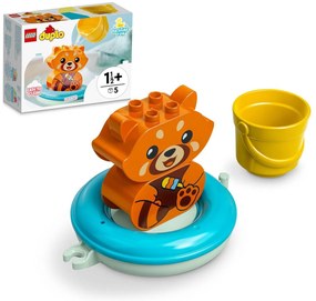 Lego stavebnice lego duplo 10964 legrace ve vaně: plovoucí panda červená