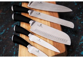 BERLINGERHAUS Sada nožů 4 ks Velvet nerez / černá BH-2017
