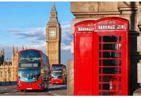 Vliesové fototapety na zeď Big Ben | MS-5-0018 | 375x250 cm