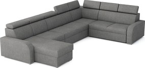 Sedací souprava OSLO U | 170x380x250 | rozkládací + 3x úložný prostor | VÝBĚR TKANIN