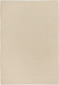 Béžový ručně tkaný vlněný koberec 170x240 cm Talo – noo.ma