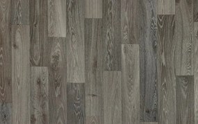 BEAUFLOR PVC podlaha - lino BLACKTEX Fumed Oak 966M – tmavě šedé dřevo ŠÍŘKA: 4 m, POUŽITÍ: Zátěžové