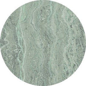Komar Samolepicí vliesová fototapeta Dot Green Marble pr. 125 cm