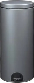 ROSSIGNOL Pedálový koš Elora 90231 šedá / 30 l / RAL 9006