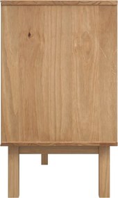 vidaXL Příborník OTTA 114 x 43 x 73,5 cm masivní borové dřevo [351298] Barva: Krémová a antracitová
