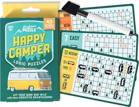 PROFESSOR PUZZLE Hra Happy Camper / Logická hra / 40 karet