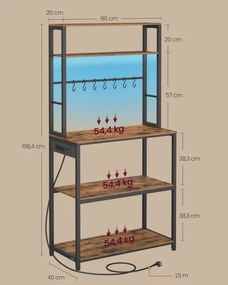 Kuchyňská police KKS050KD01