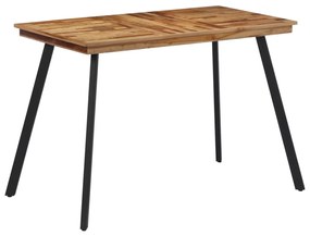 Jídelní stůl 120 x 62 x 76 cm masivní teakové dřevo - Default Title