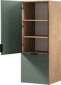 SORENTO pg | horní skříňka N60N multifunkční nástavec | 60 cm | LEVÁ | puccini/zelená