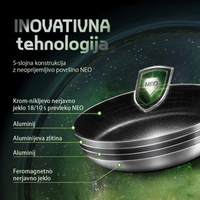 Pánev Ø 26 cm – Orion Expert Neo Multi-Layer Lunasol - 601404