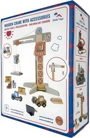 2KIDS TOYS Dřevěný jeřáb s příslušenstvím / Jeřáb / od 3 let