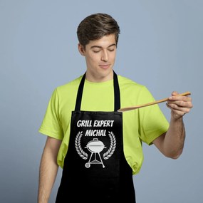 Sablio Grilovací zástěra se jménem: GRILL EXPERT