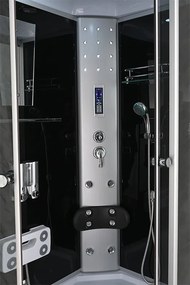 Terra Hydromasážní box WSH7106RS, 120x80 pravý se saunou
