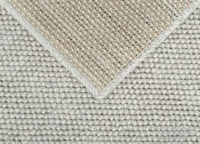Breno Kusový koberec LOOM 4300 Silver, 60x100 cm, Šedá/Stříbrná