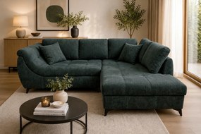XXXLutz ROHOVÁ SEDAČKA, textil, zelená P & B - Sedací soupravy - 00000F001702