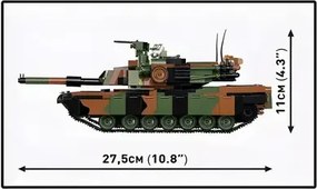 COBI 2633 Armed Forces M1A2 SEPv3 Abrams Polská armáda / Stavebnice /