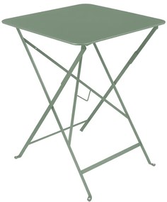 OnaDnes -20% Kaktusově zelený kovový skládací stůl Fermob Bistro 57 x 57 cm