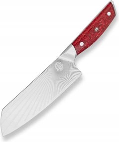 Kuchařský nůž 185 mm Santoku Dellinger Sandvik Red Northern Sun