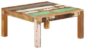 Konferenční stolek 80 x 80 x 40 cm masivní recyklované dřevo,  338030 HangarStore.cz