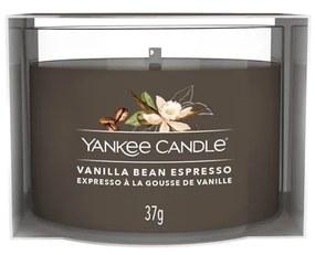 Yankee Candle Votivní svíčka ve skle Vanilla Bean Espresso, 37g