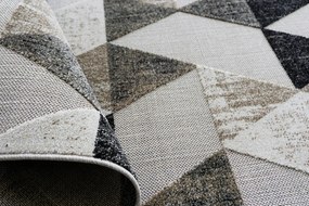 BE Koberec Lagos 1700 BEIGE - béžový šedý černý obdélníkový Rozměr: 80x150 cm