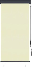 Venkovní roleta 80 x 250 cm krémová 145953