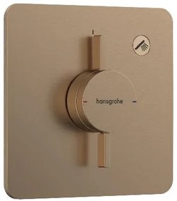 Hansgrohe DuoTurn Q - Sprchová baterie pod omítku, kartáčovaný bronz 75614140