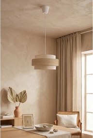 BRILAGI - Lustr na lanku SPACE 1xE27/60W/230V pr. 40 cm béžová/krémová