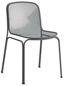 OnaDnes -20% Šedá kovová zahradní židle COLOS VILLA 1