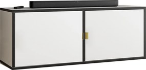 TV skříňka LUNO 2 uzavřená TV skříňka bílý