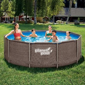 Bazén Planet Pool FRAME ratan - 366 x 99 cm - Planet Pool