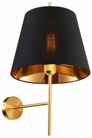 Nástěnná lampa ELENA 1xE27/20W/230V černá
