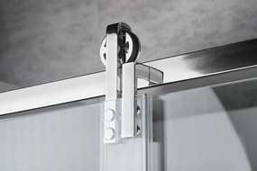 GELCO s.r.o. VOLCANO Sprchové dveře do niky 140 čiré sklo GELCO GV1014 CHROM - 1400 mm