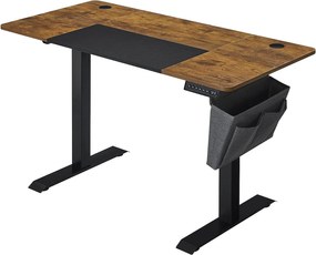 Psací stůl Vasagle Foral elektricky nastavitelný 140 cm hnědý