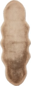 XXXLutz UMĚLÁ KOŽEŠINA, 55/160 cm, šedohnědá Novel - Kůže - 007821011601