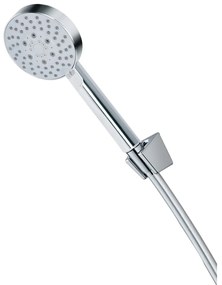 Mereo Mereo, Vanový set: pětipolohová sprcha, šedostříbrná hadice, držák sprchy, CB469G
