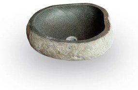 Indera The Lavabo Cut 55383 Umyvadlo z přírodního říčního kamene