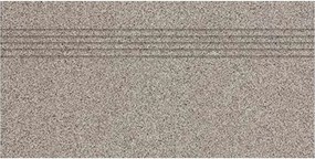 RAKO Taurus Granit - Schodovka 29,8x59,8 cm, hnědošedá TCPSE068