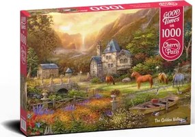 CHERRY PAZZI Puzzle Zlaté údolí / 1000 dílků / 70 × 50 cm