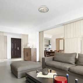 Rabalux Chromové stropní LED svítidlo Celinda 400mm 40W 5230